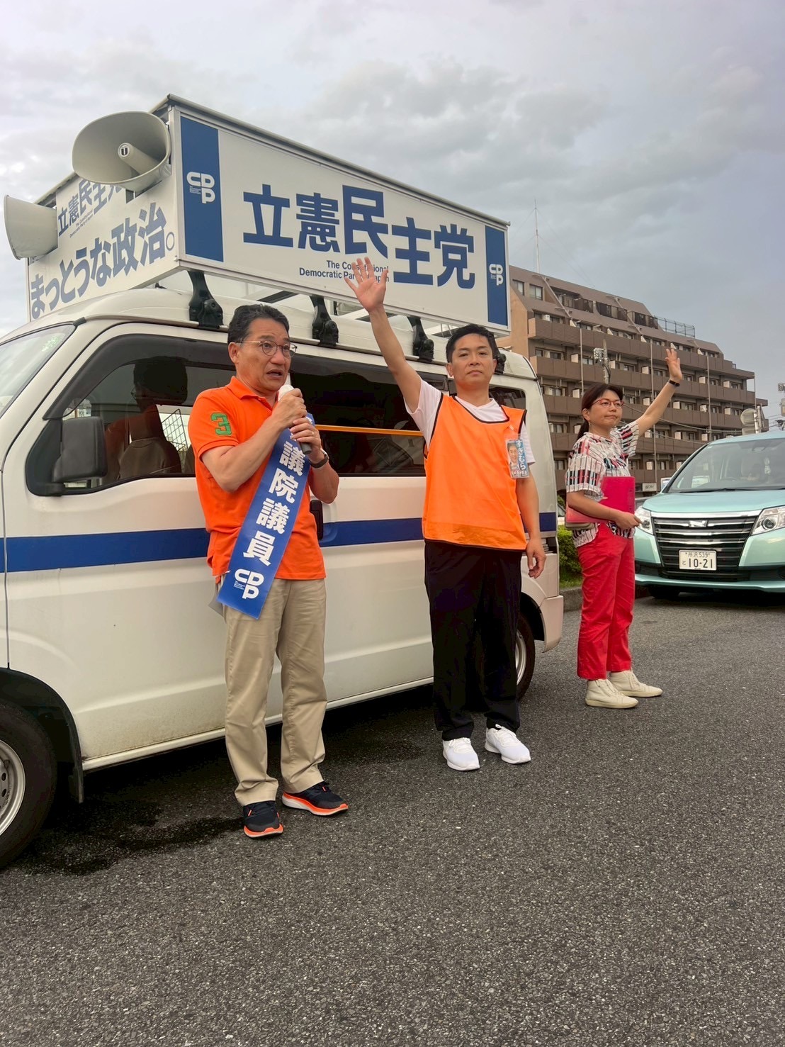 県西部で遊説活動の一日: 参議院議員 くまがい裕人 夜更けのコーヒーブレイク